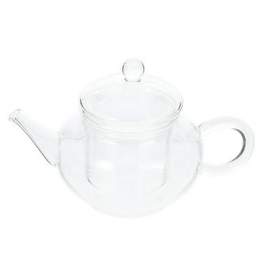 Glass Tea Pot Household Transparent Teapot Heat-resistant Tea Pot with ...