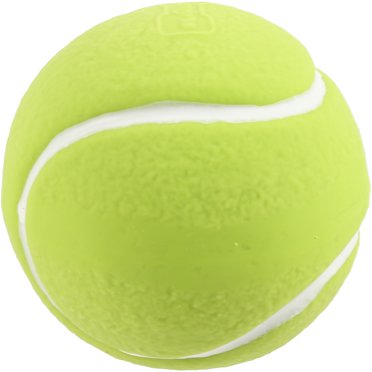 "Oversized 9.5"" Kelly Rubber Tennis Ball Dog Toy, Durable Jumbo Fun ...