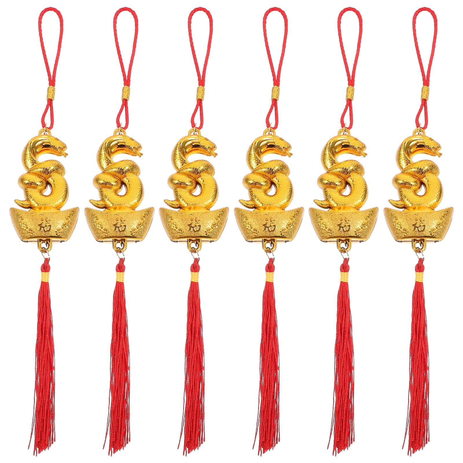 Gymnture 6-Piece Chinese New Year 2025 Snake Hanging Decorations Set ...