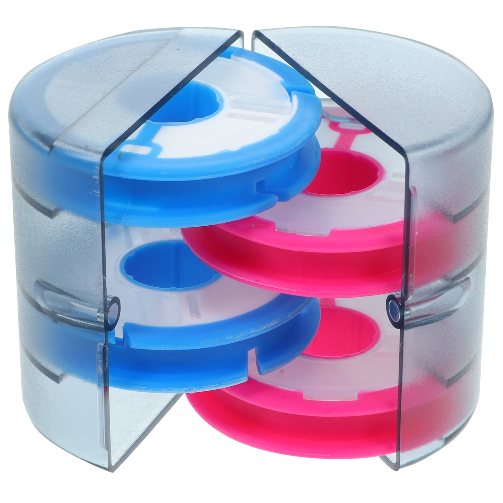 Gymnture Portable Fishing Tackle Box with Spool Keeper for Fishing Gear ...