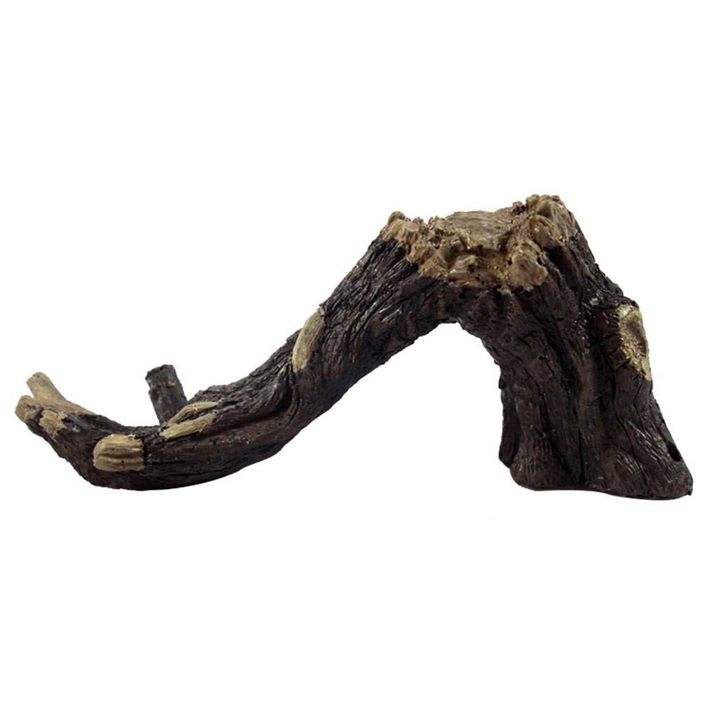 Gymnture Reptile Tank Fish Aquarium Bark Hideout Decorations Hideouts ...