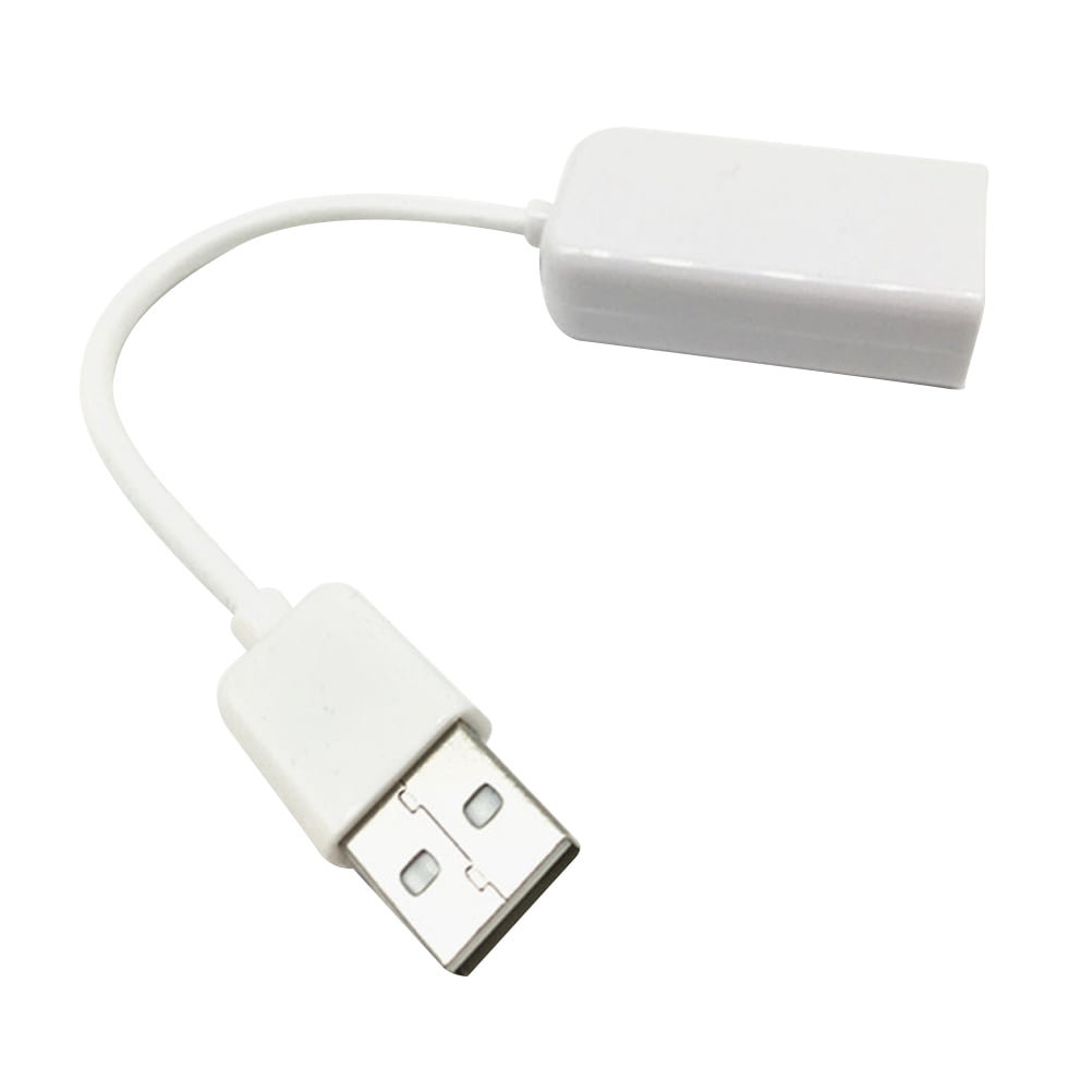 Gymnture USB Sound Card 2.0 Audio Splitter for Computer/Laptop/Tablet ...