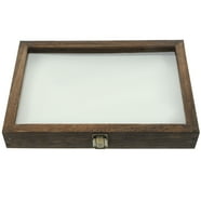 Displays2go LED Locking Display Table w/ Rear Drawer, Stainless Steel ...