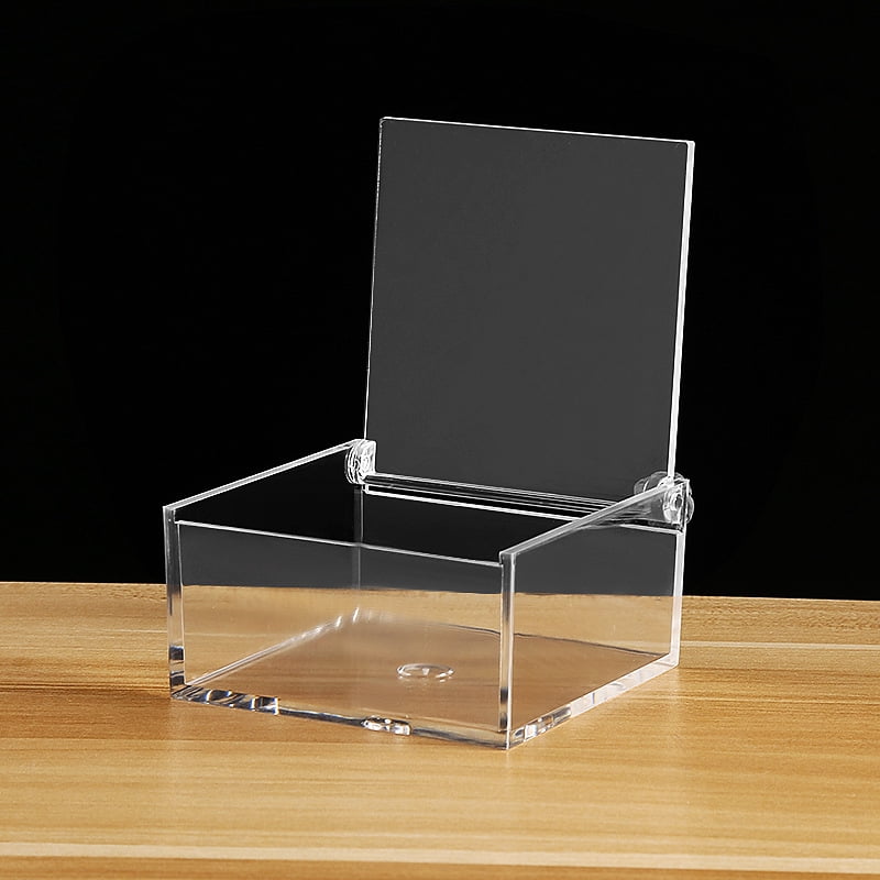 Gymnture display box Clear Acrylic Box with Lid Transparent Mini ...