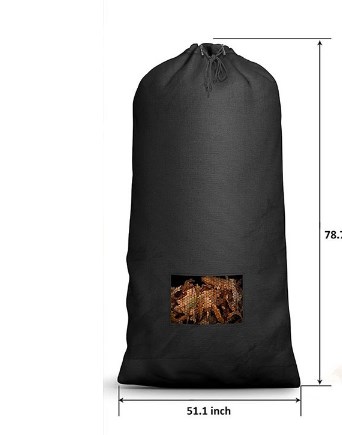 Gymnture leaf collection system Lawn Tractor Leaf Bag Large Capacity ...