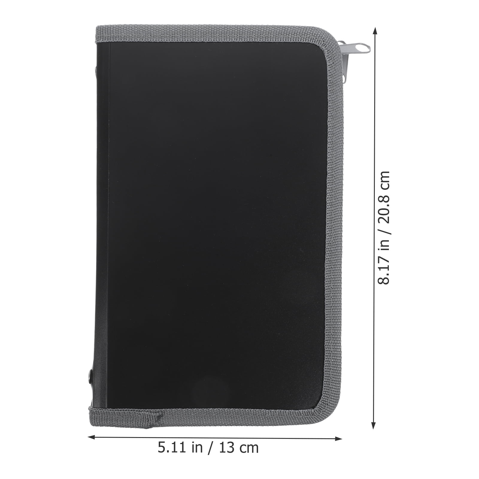 Gymnture receipt organizer A6 Mini Accordion File Folder with Zipper ...