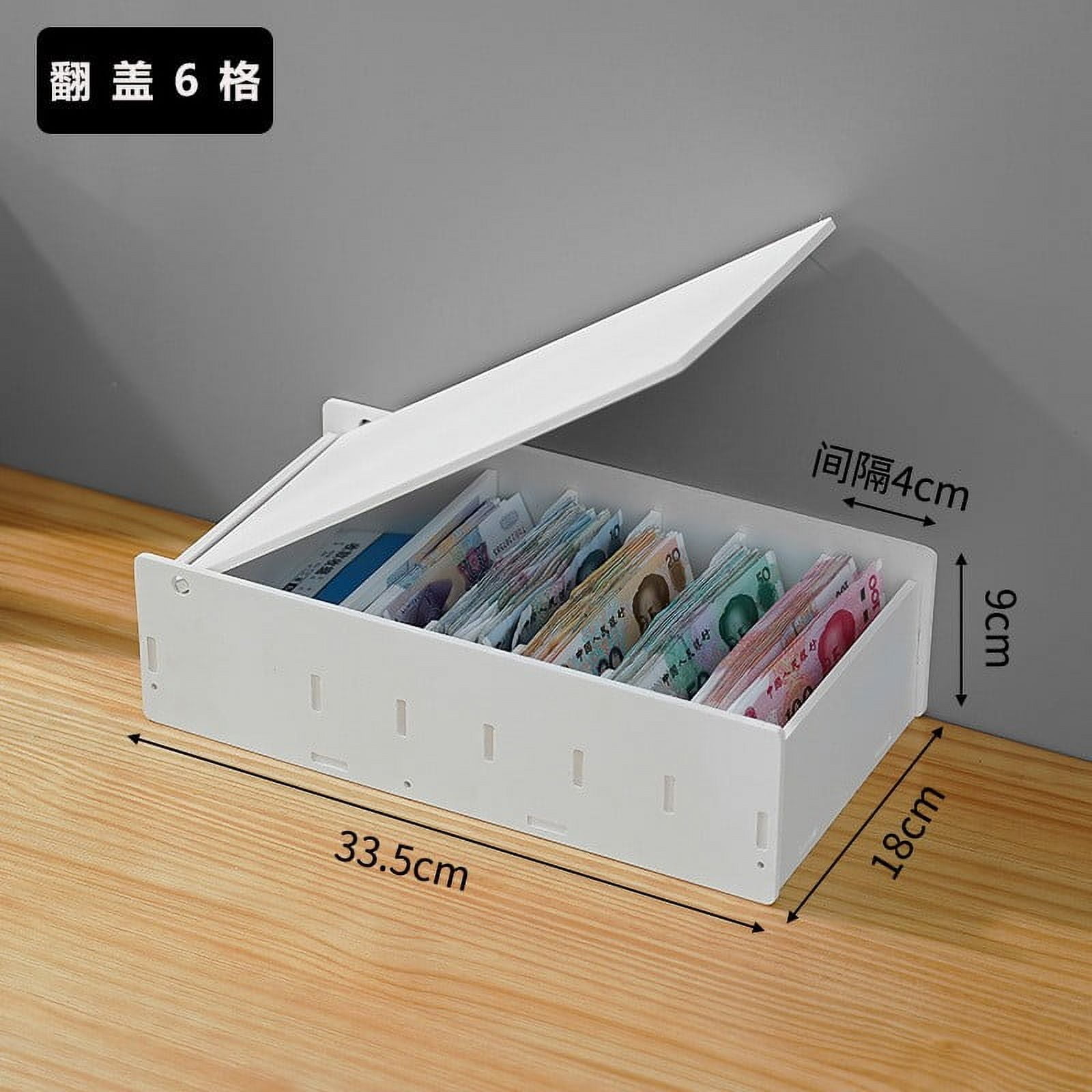 Gymnture small cash drawer Cash Drawer Tray with Cover Money Tray Cash ...