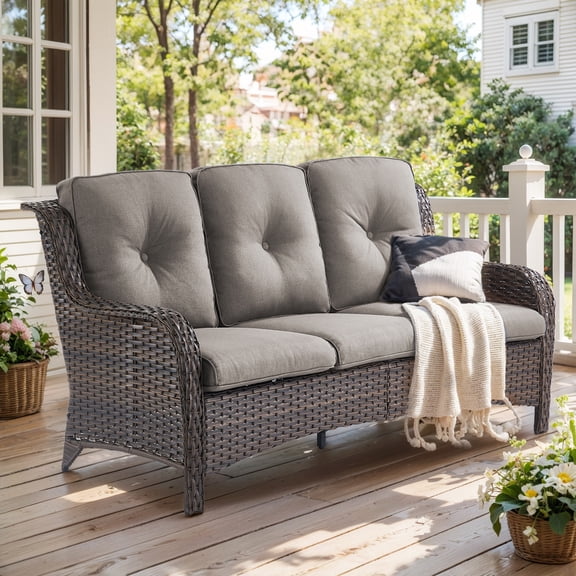 Curved Outdoor Sofa