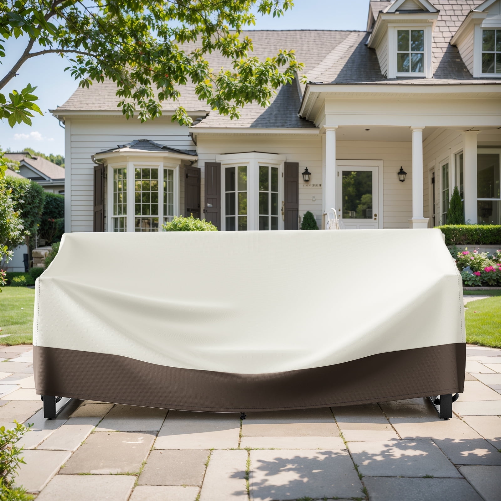 Gymojoy Patio Furniture Sofa Cover,600D PVC Coated Fabric Universal ...