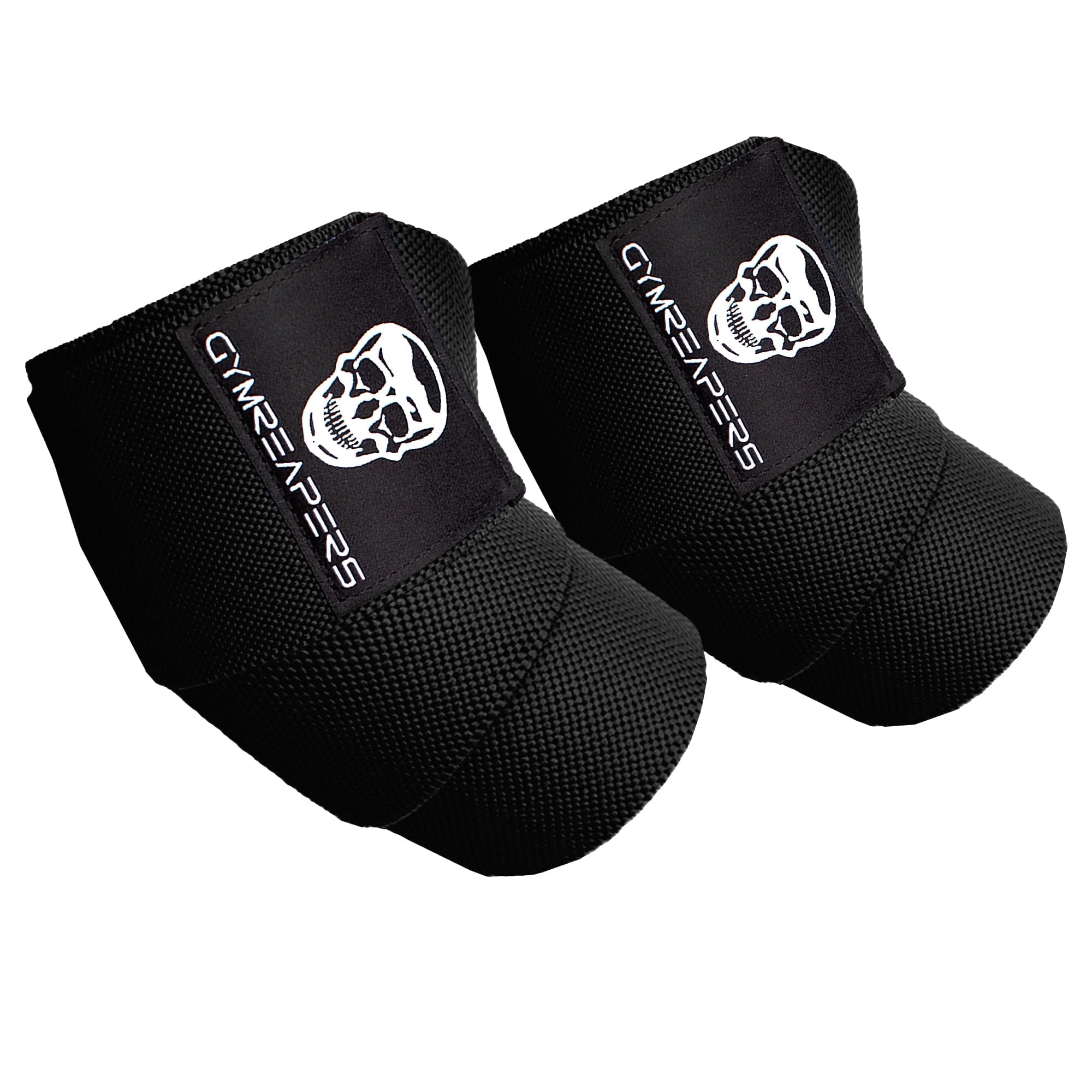 Gymreapers Weightlifting Elbow Wraps (1 Pair) - Flexible 40'' Elbow ...