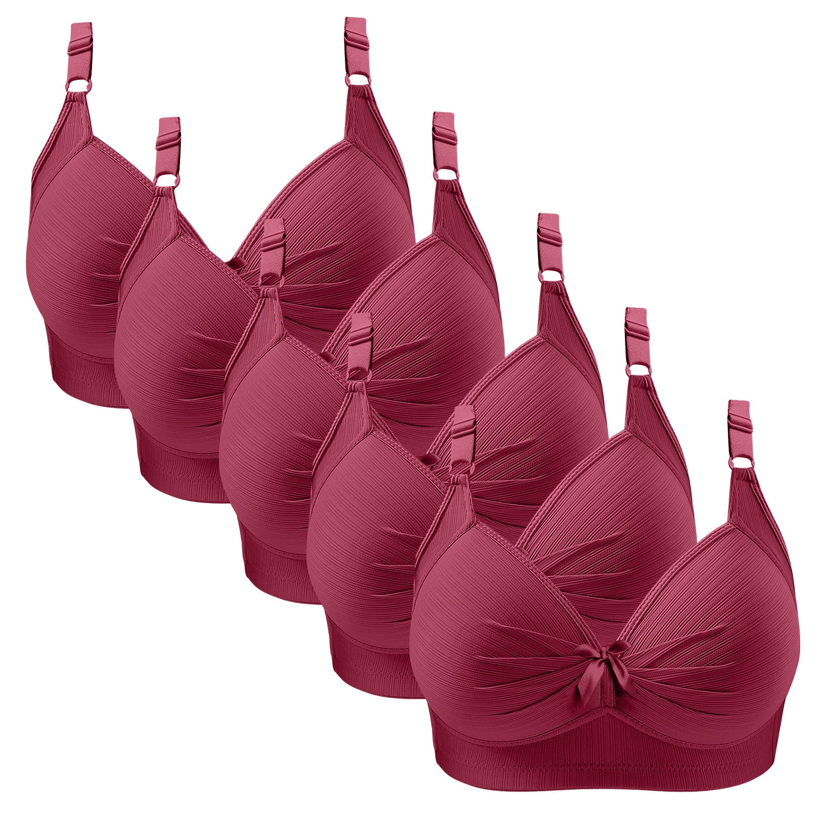 Gymvis Bras for Women,Womens Bras,5 Pack - Walmart.com