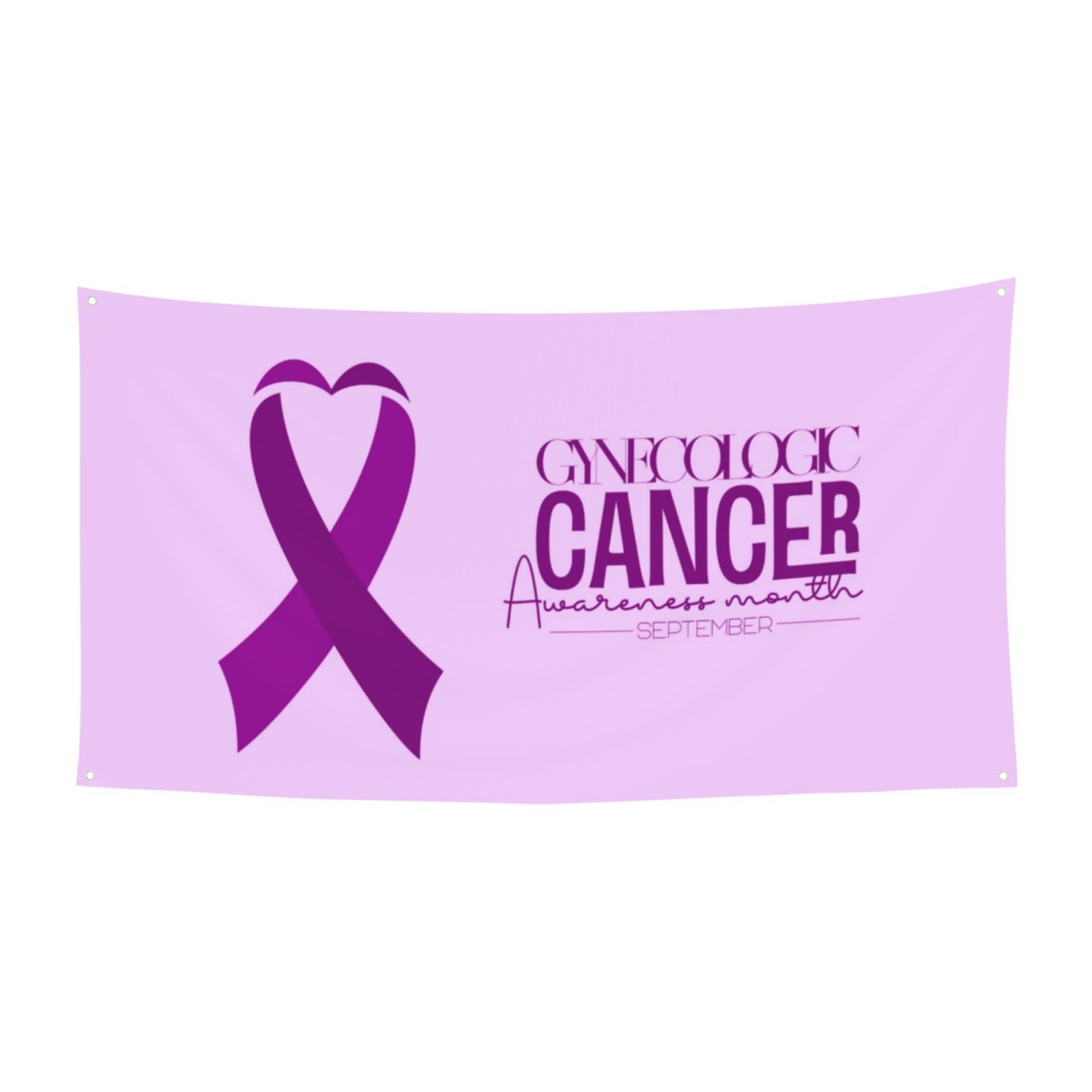 Gynecologic Cancer Awareness Month Banner Flag Photography Background ...