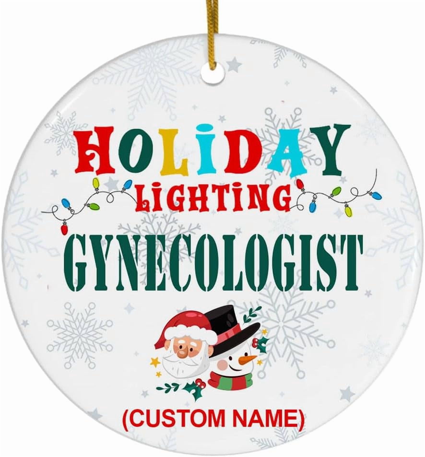 Gynecologist Christmas Ornaments 2025 for Women Friendship ...