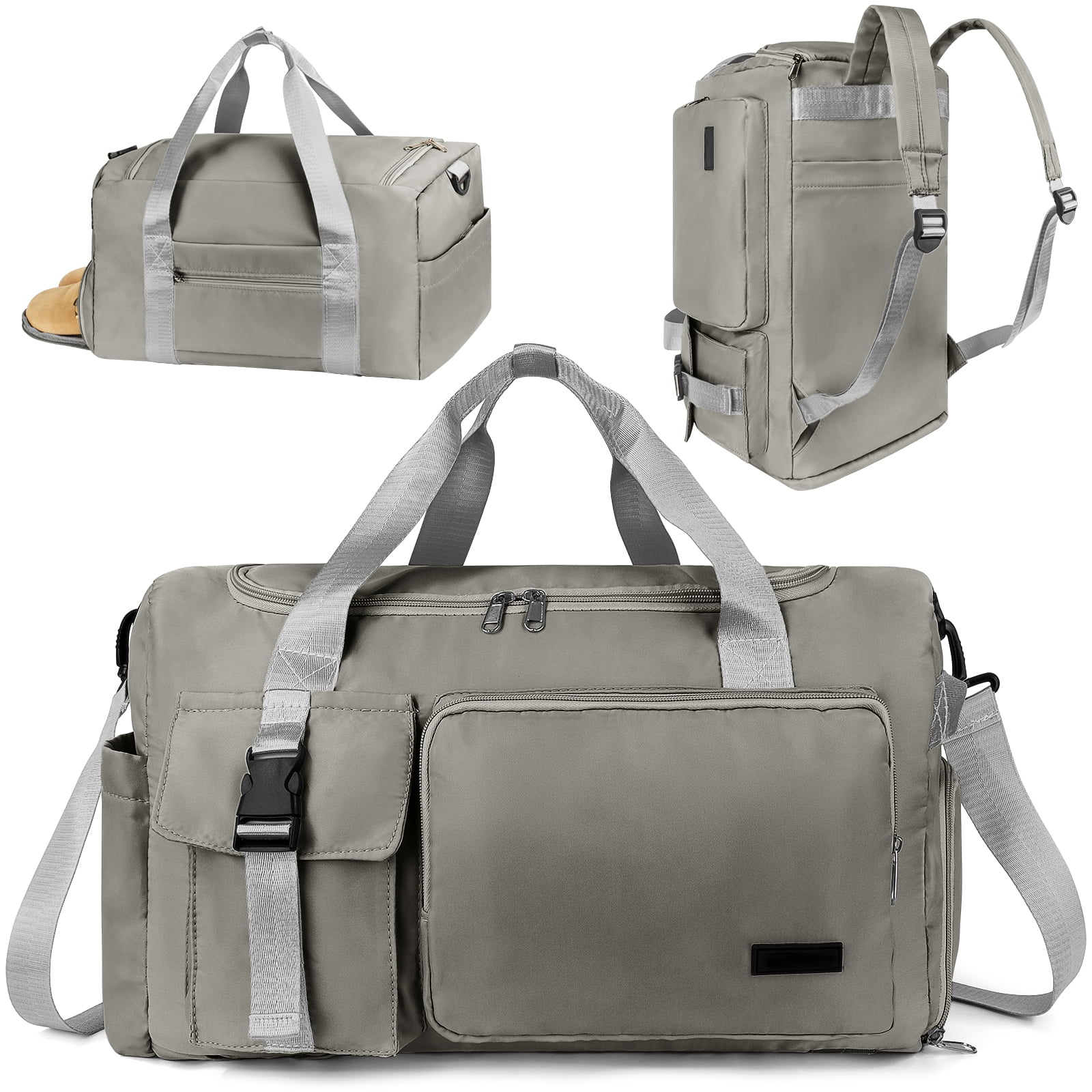 Gynky Duffel Bag 4 in 1 Travel Backpack Duffle Bag Weekender Bags for ...