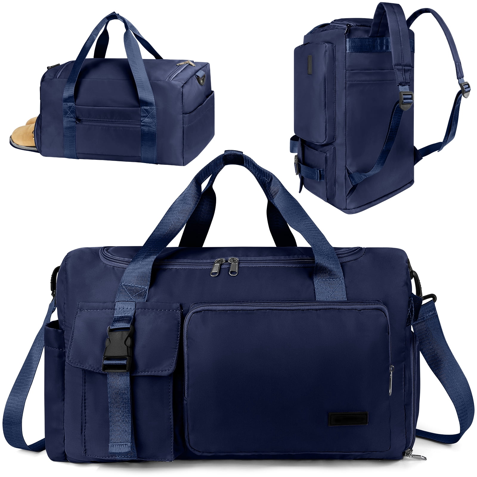 Gynky Duffel Bag 4 in 1 Travel Backpack Duffle Bag Weekender Bags for ...