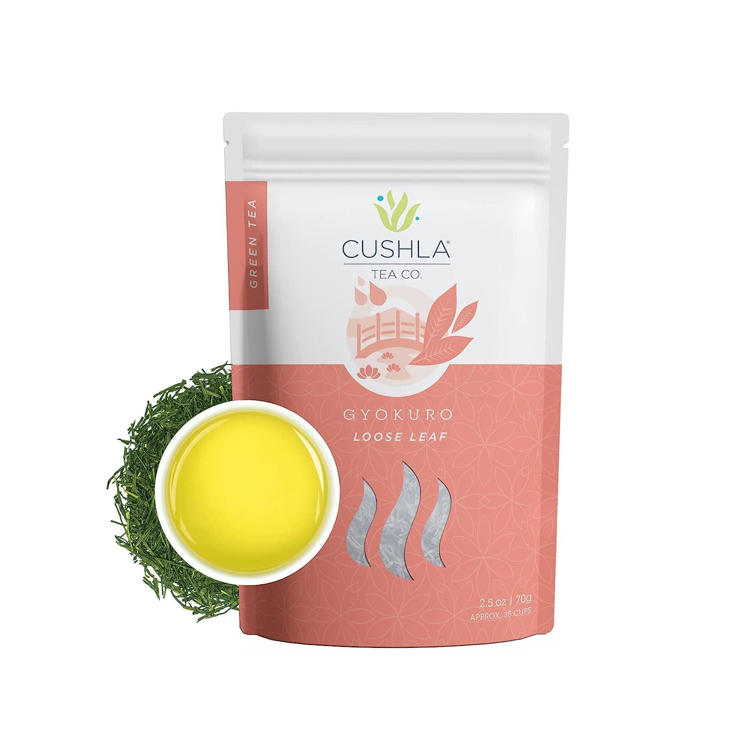 Gyokuro Green Tea - Famous Japanese Unami Tea - Jade Dew Gyokuro Whole ...