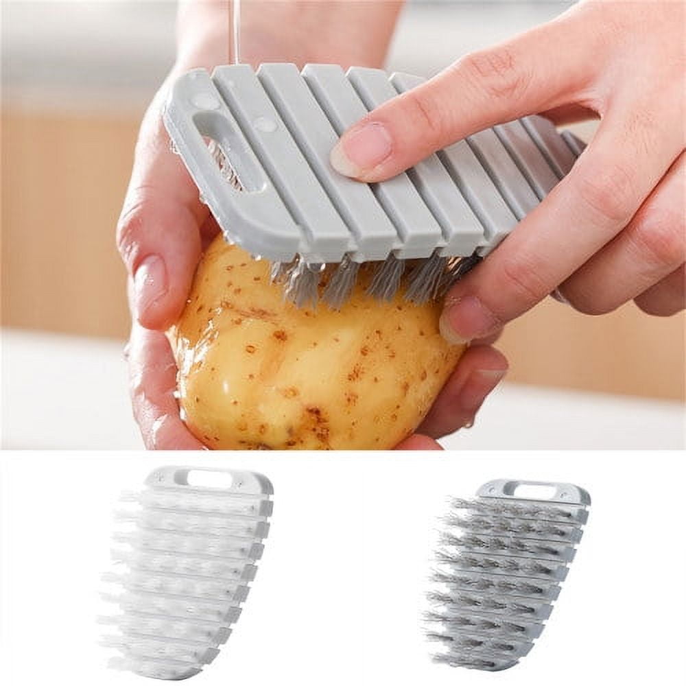 Gyouwnl Vegetable Brush Potato Carrot Fruit Scrubber Brush Veggie Brush ...