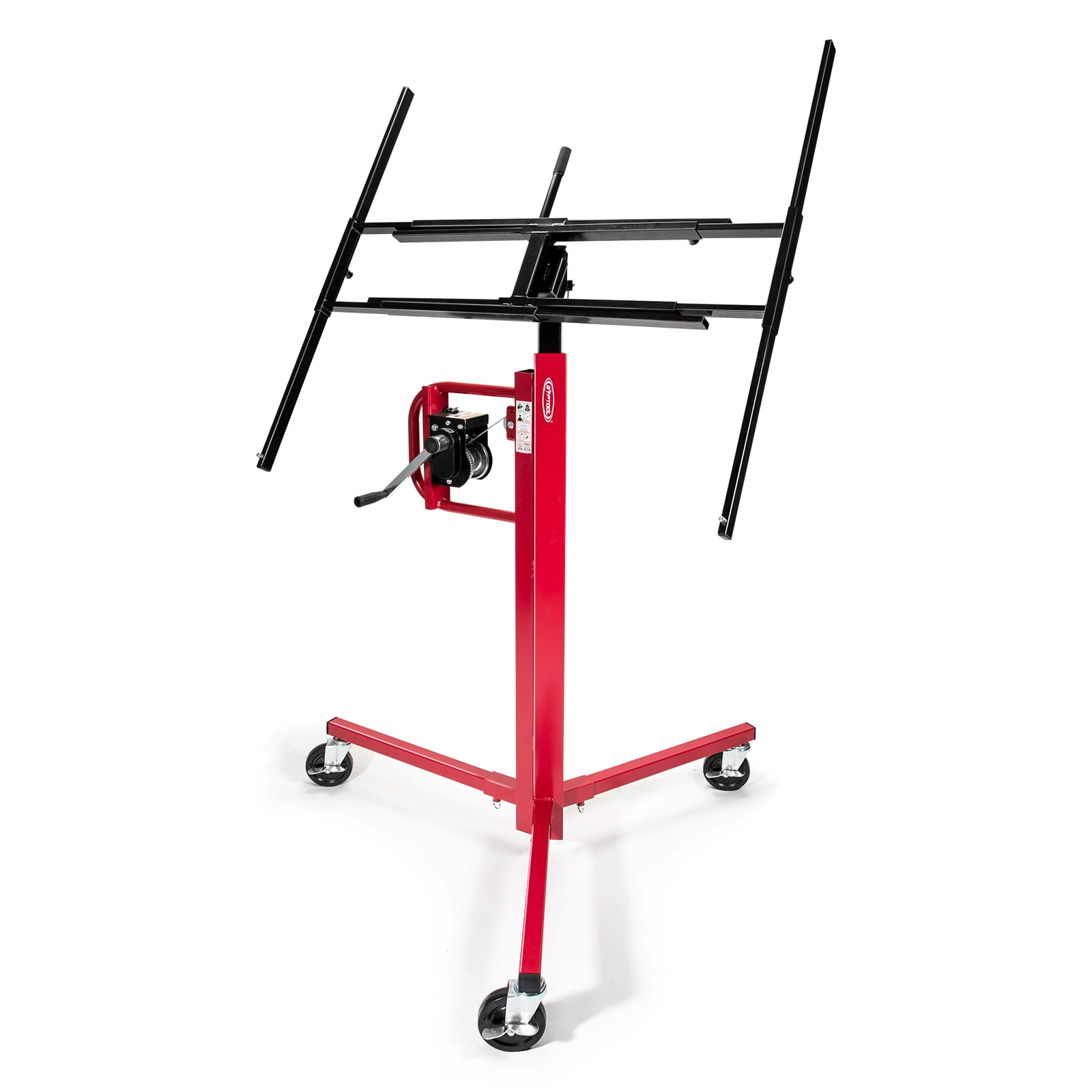 GypTool Drywall Lift Panel Jack Hoist - 11' Reach Red - Walmart.com