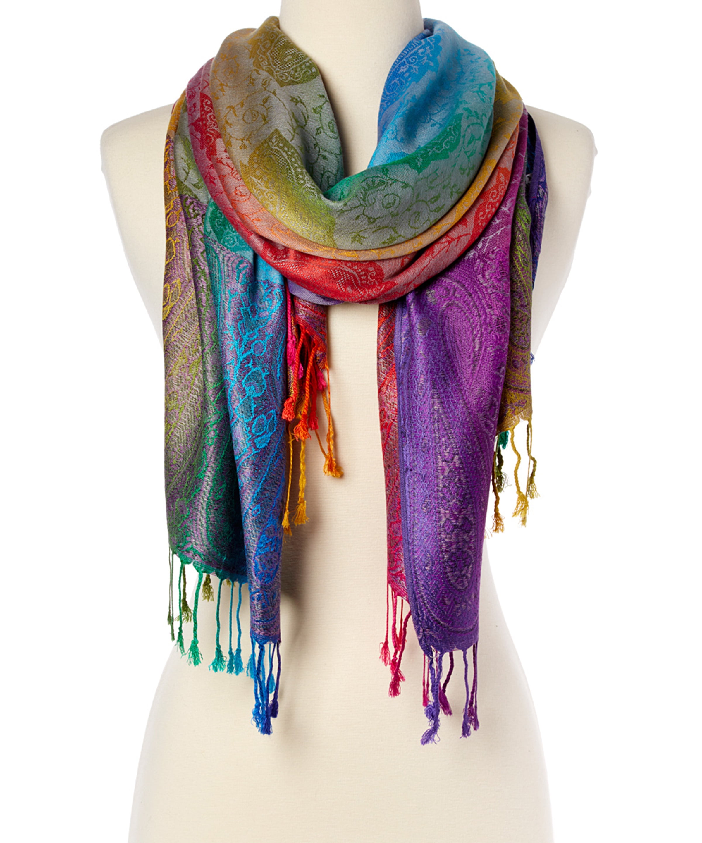 GypsieBlu Women Scarf Shawl Wrap Lightweight Head Wraps for Women ...