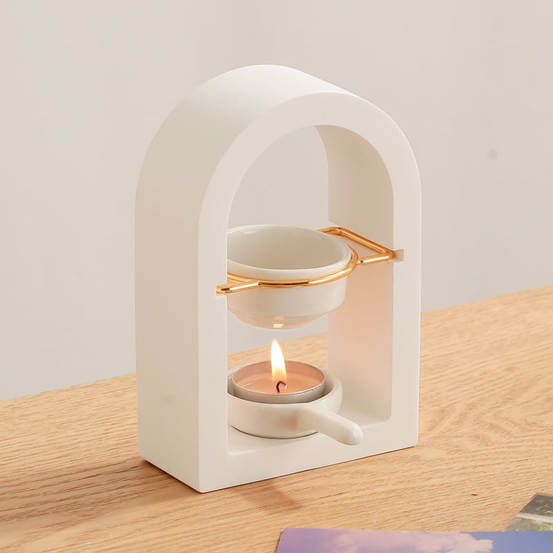 Gypsum Arch Essential Oil Heater, Non-Electric Oil Warmer & Aromatic ...