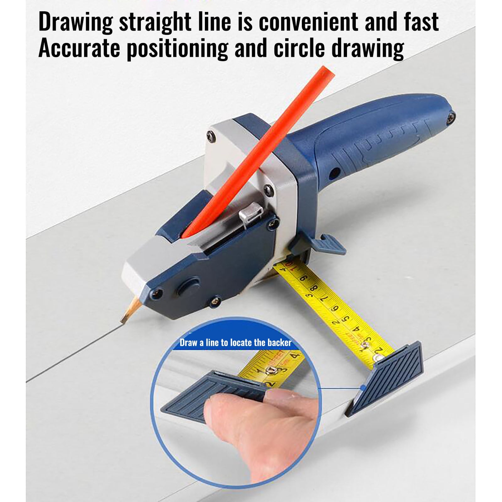 Gypsum Board Cutter And Line Drawing Tool Positioner Clearance ...