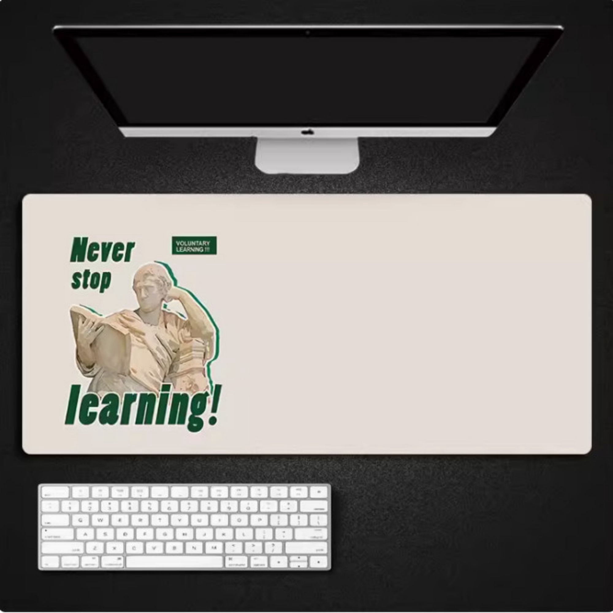 Gypsum Minimalist Wind E-sports Bracer Silicone Large Mouse Pad ...