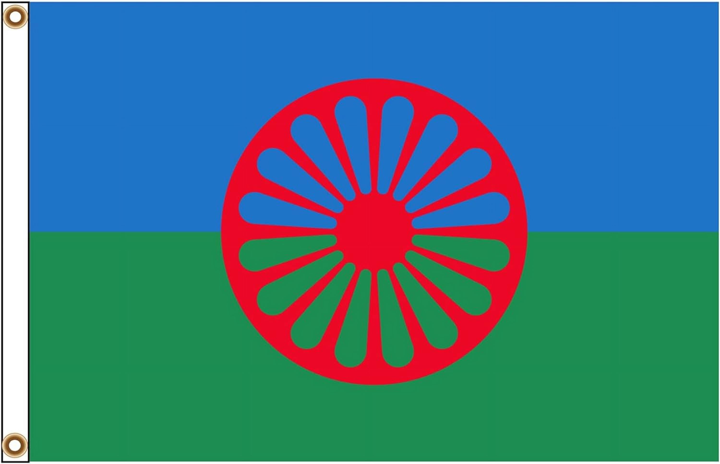 Gypsy Flag polyester with Brass Grommets Double-Sided - Walmart.com