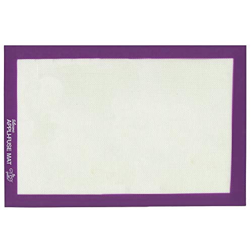 Gypsy Quilter Silicone Appli-Fuse Mat, 12in × 18in, for Irons and ...