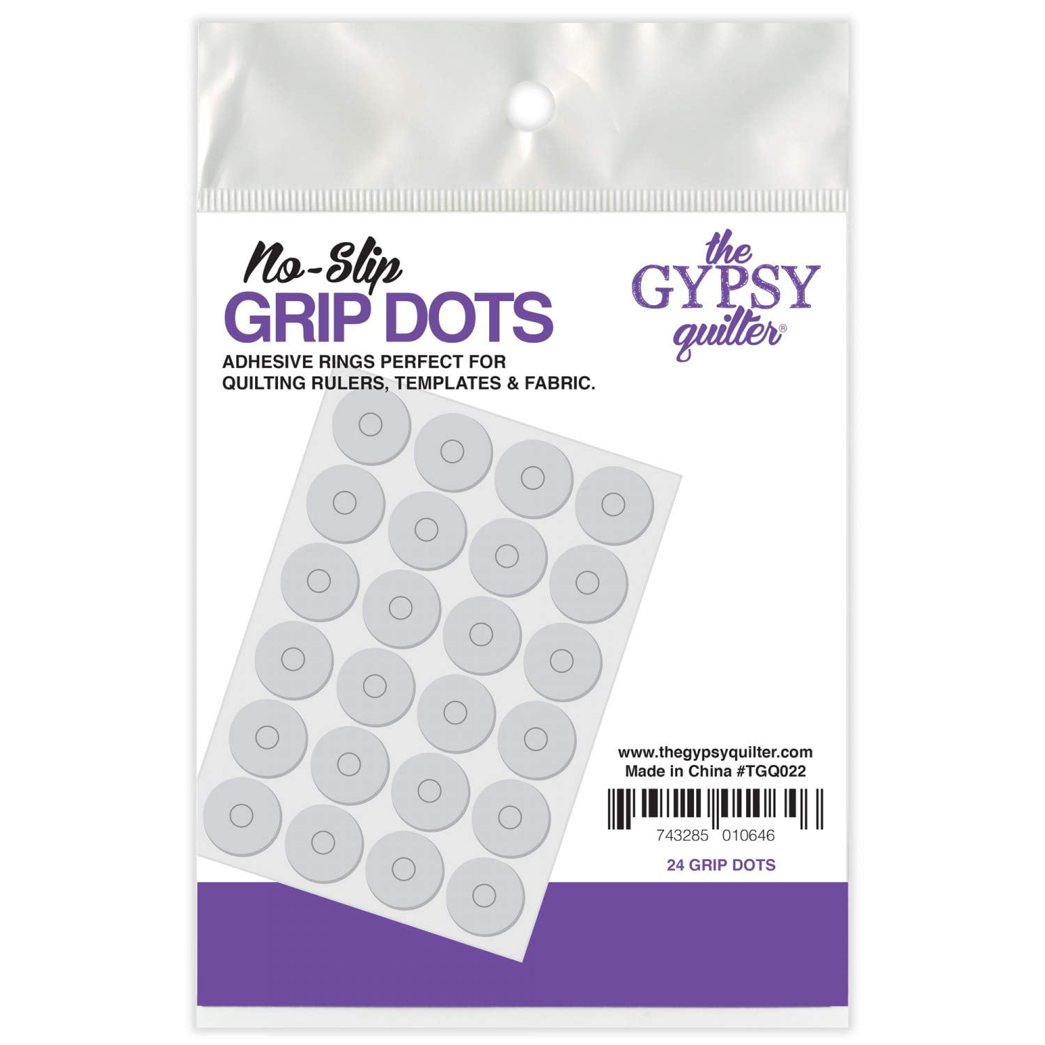 Gypsy Quilter Slip Grip Dots Rulers & Accessories C67 C67 - Walmart.com