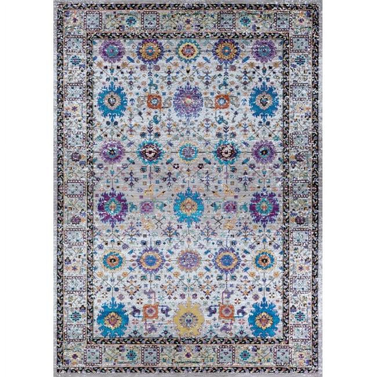 Gypsy Royale Mocha-Multi Area Rug - Multiple Sizes - Walmart.com