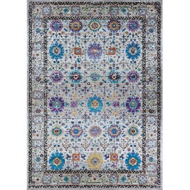 Gypsy Street Art Bone-Multi Area Rug - Multiple Sizes - Walmart.com