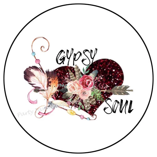 Gypsy Soul Envelope Seals Labels Party Favors Stickers Phone Decal ...