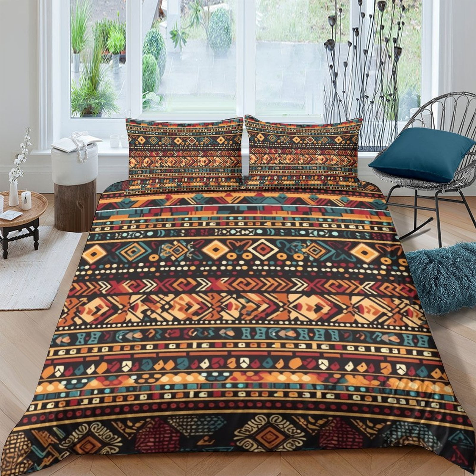 Gypsy Style Bedding Set Comforter Cover Pillowcase Adult High Quality ...