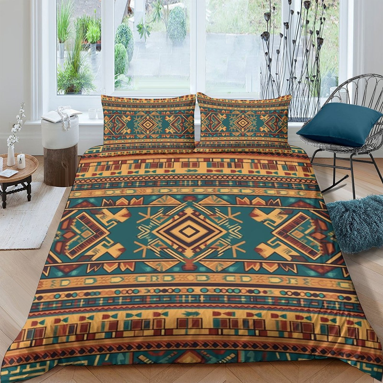 Gypsy Style Bedding Set Comforter Cover Pillowcase Adult High Quality ...