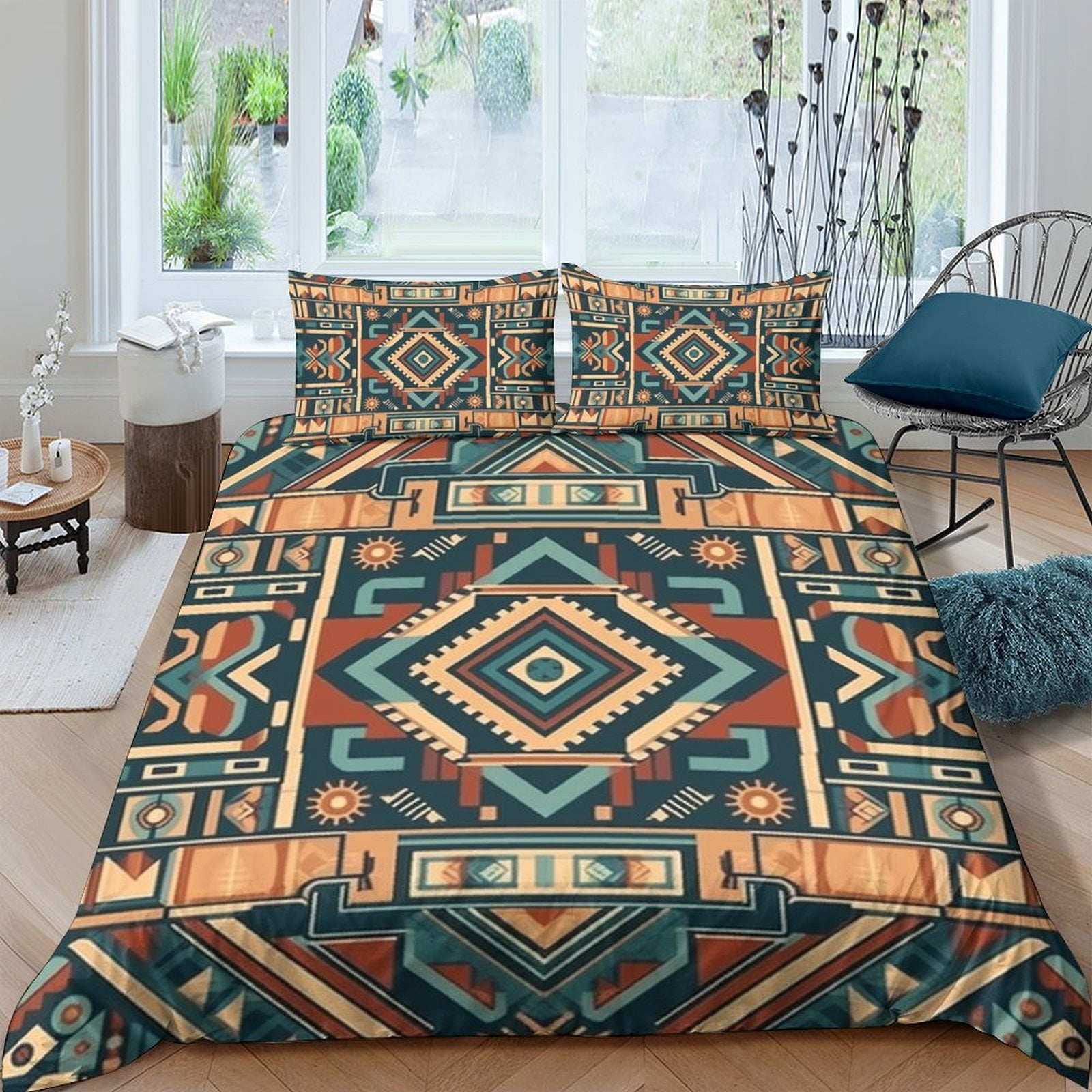 Gypsy Style Bedding Set Comforter Cover Pillowcase Adult High Quality ...