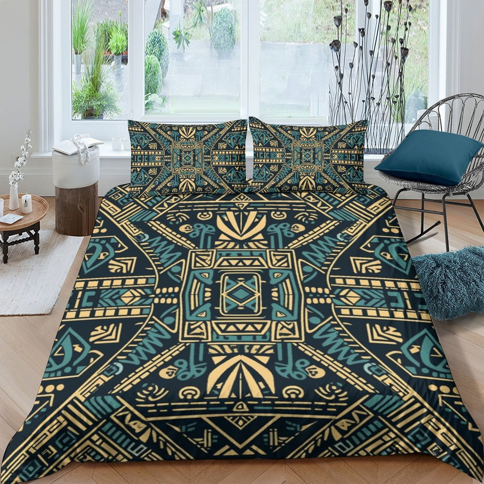Gypsy Style Bedding Set Comforter Cover Pillowcase Adult High Quality ...