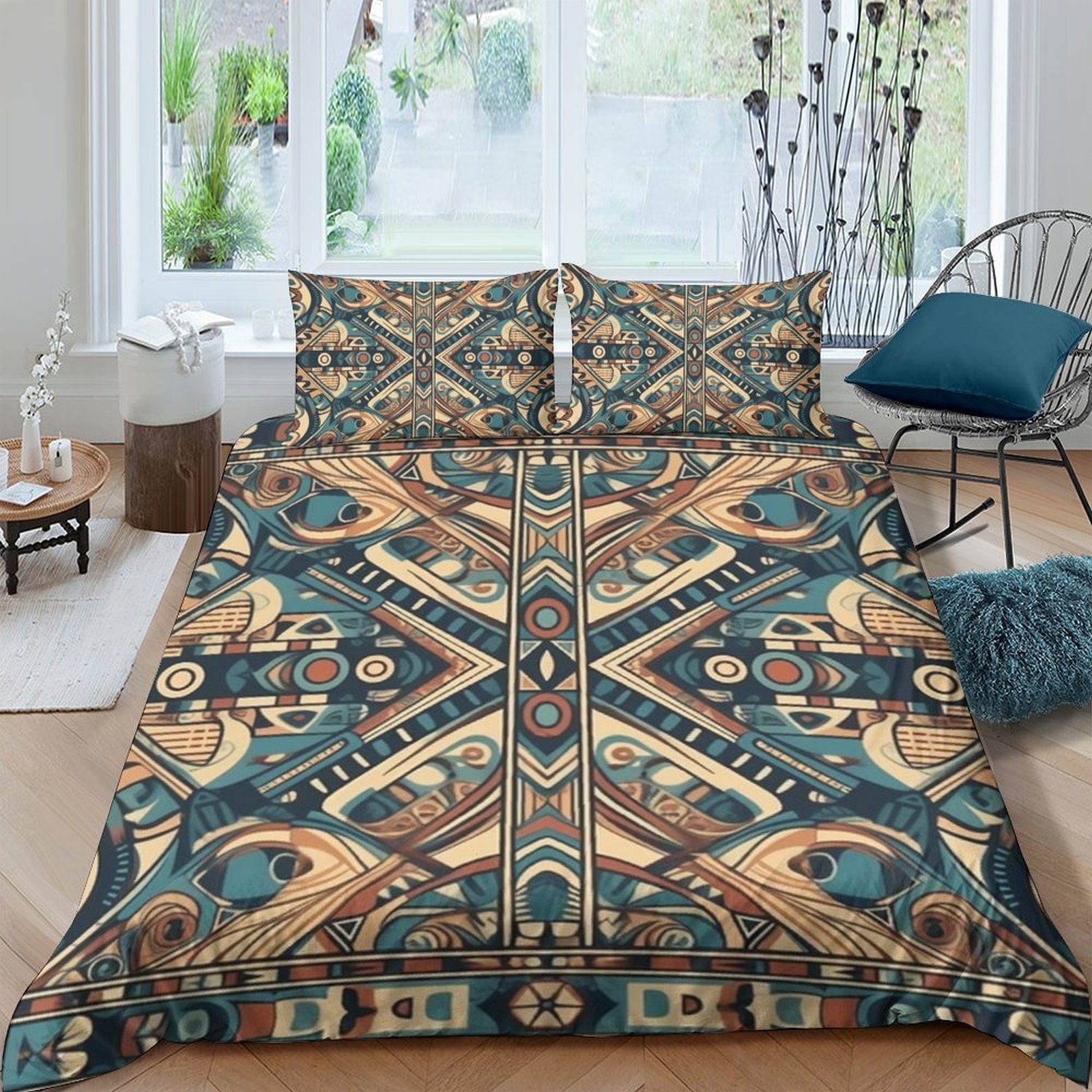 Gypsy Style Bedding Set Comforter Cover Pillowcase Adult High Quality ...