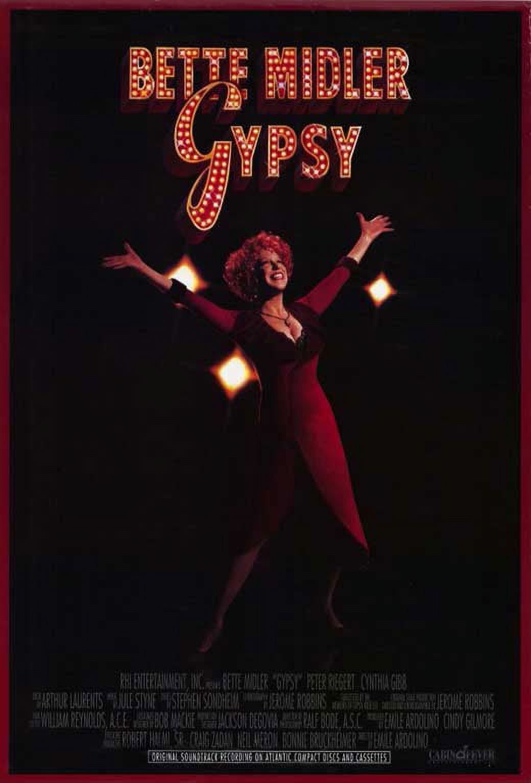 Gypsy - movie POSTER (Style A) (11" x 17") (1993) - Walmart.com