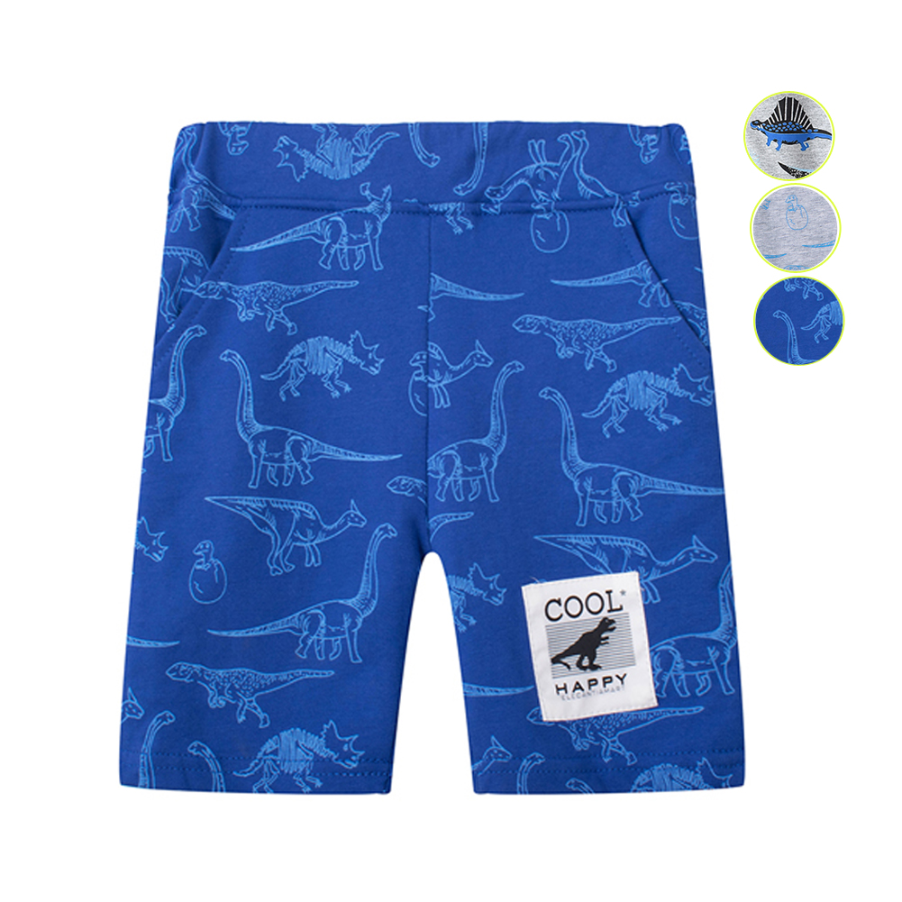 Gyratedream 1-6T Toddler Boys Cartoon Dinosuar Jersey Active Jogger Shorts with Pocket - Walmart.com