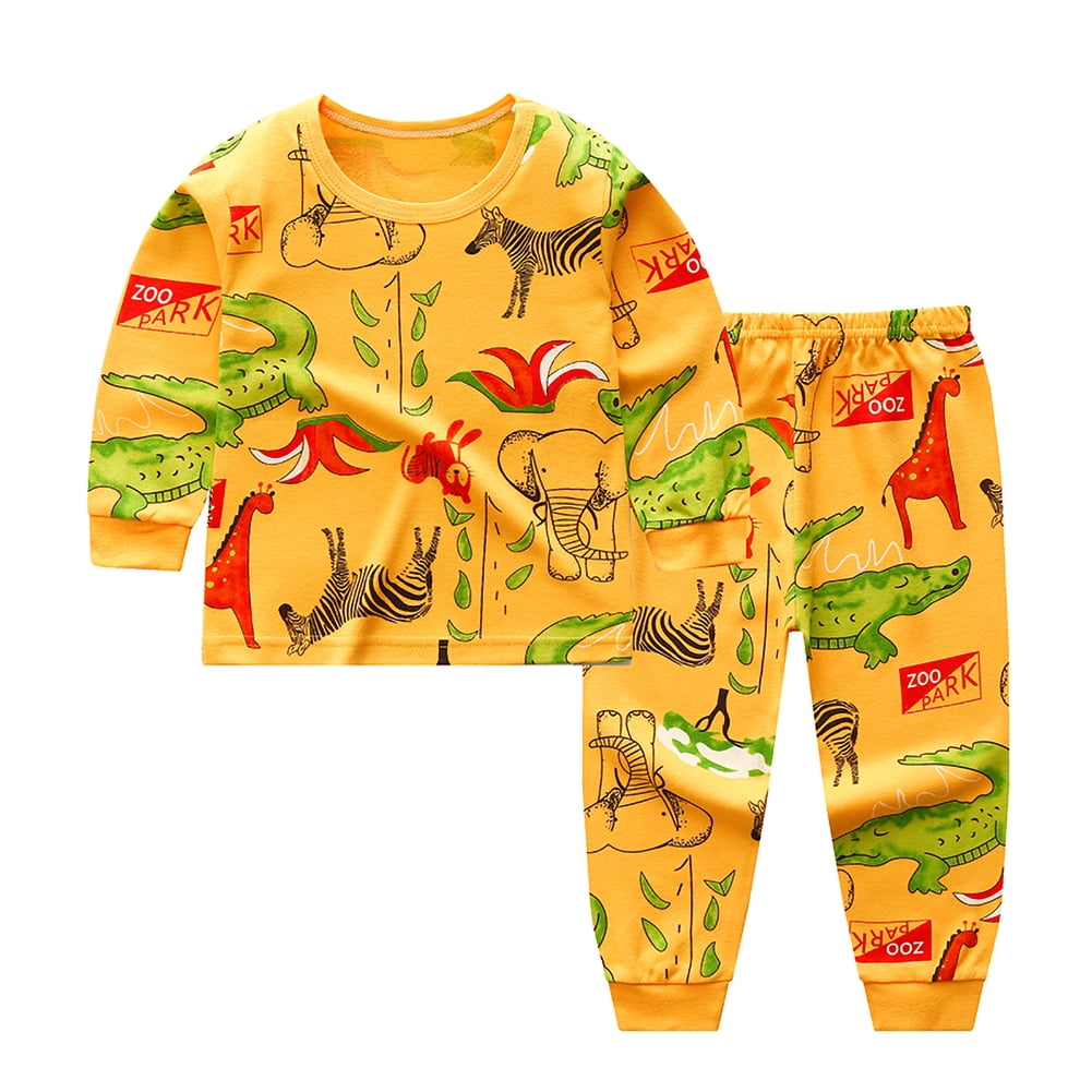 Gyratedream Autumn Baby Boy Girl Cartoon Long Sleeve Tops+Trouser Kids Outfit set,3M-5Y ...