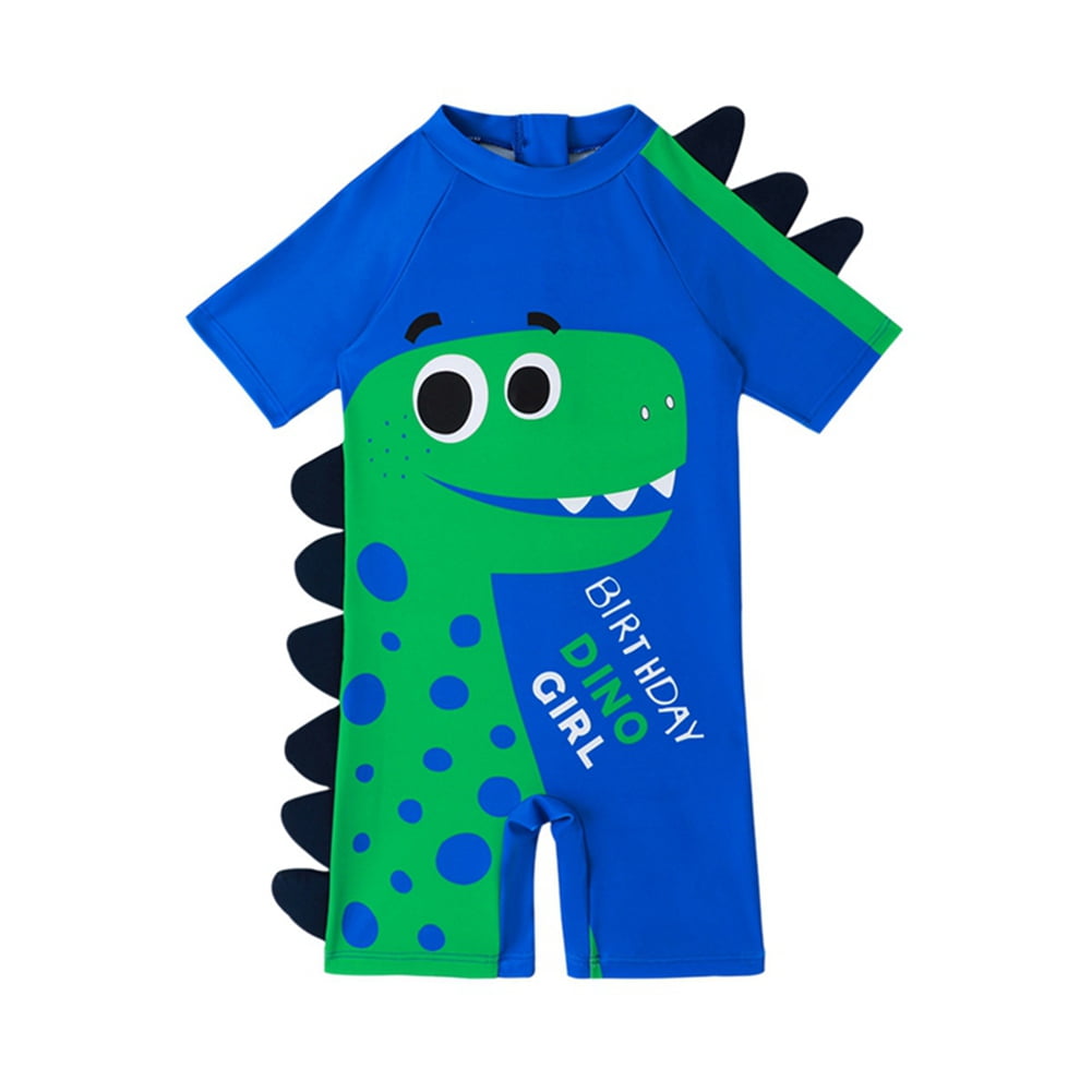 Gyratedream Baby Toddler Boys Short Sleeve One Piece Swimsuits UPF 50 ...