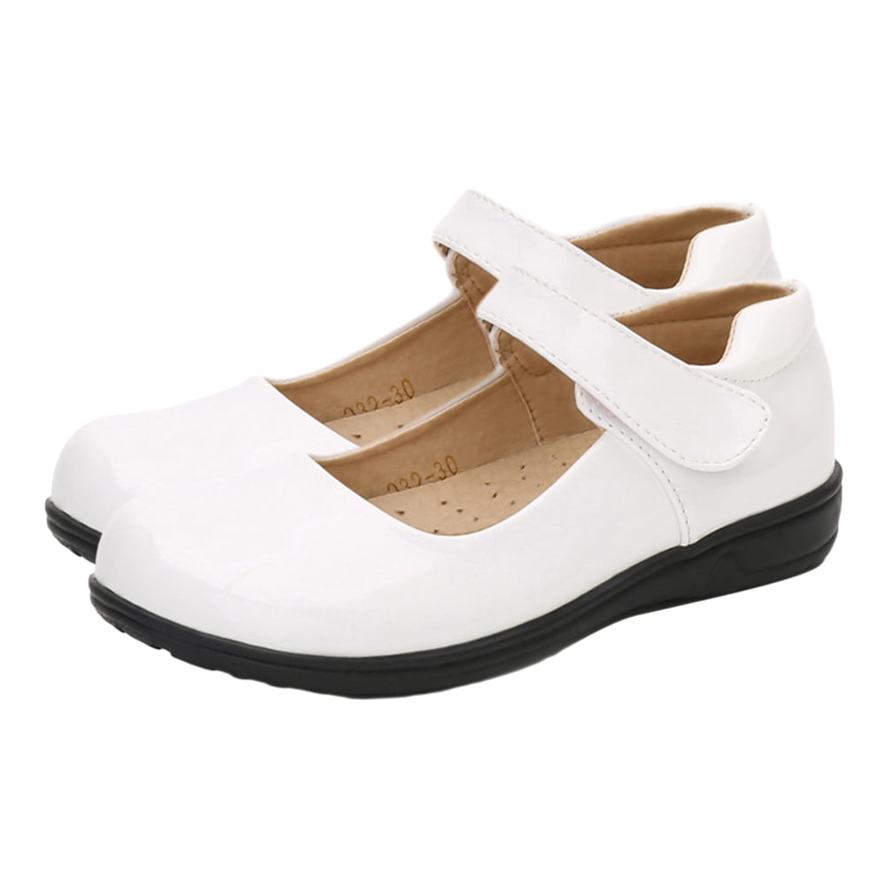 Gyratedream Girl's Mary Jane School Uniform Shoes Strap Dress Uniform ...