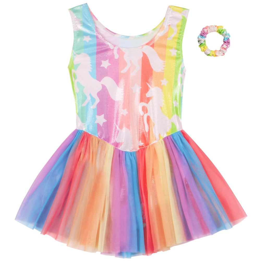 Gyratedream Gymnastics Skirted Leotards Ballet Tutu Dance Dress Mermaid ...