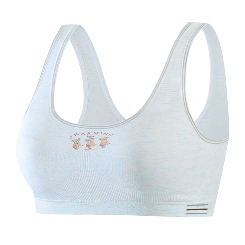 Gyratedream Teenage Girls Underwear Developmental Bra Cotton Seamless ...