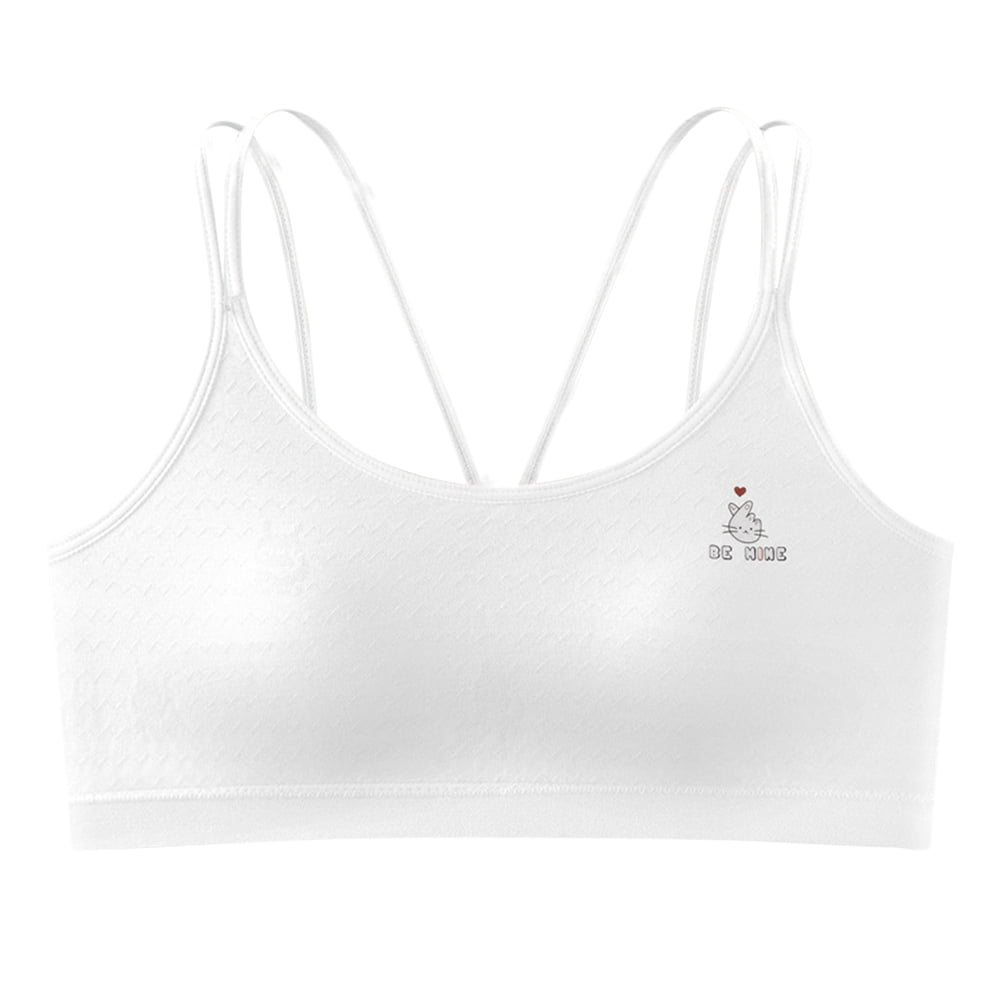 Gyratedream Training Bra For Teen Girls Light Padded Cotton Sports Bras ...