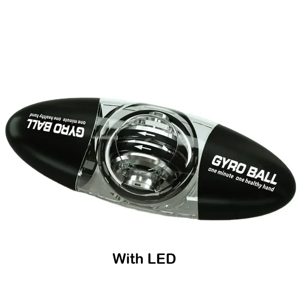 Gyro Ball Colorful LED Light Power Wrist Ball Hand Strengthener ...