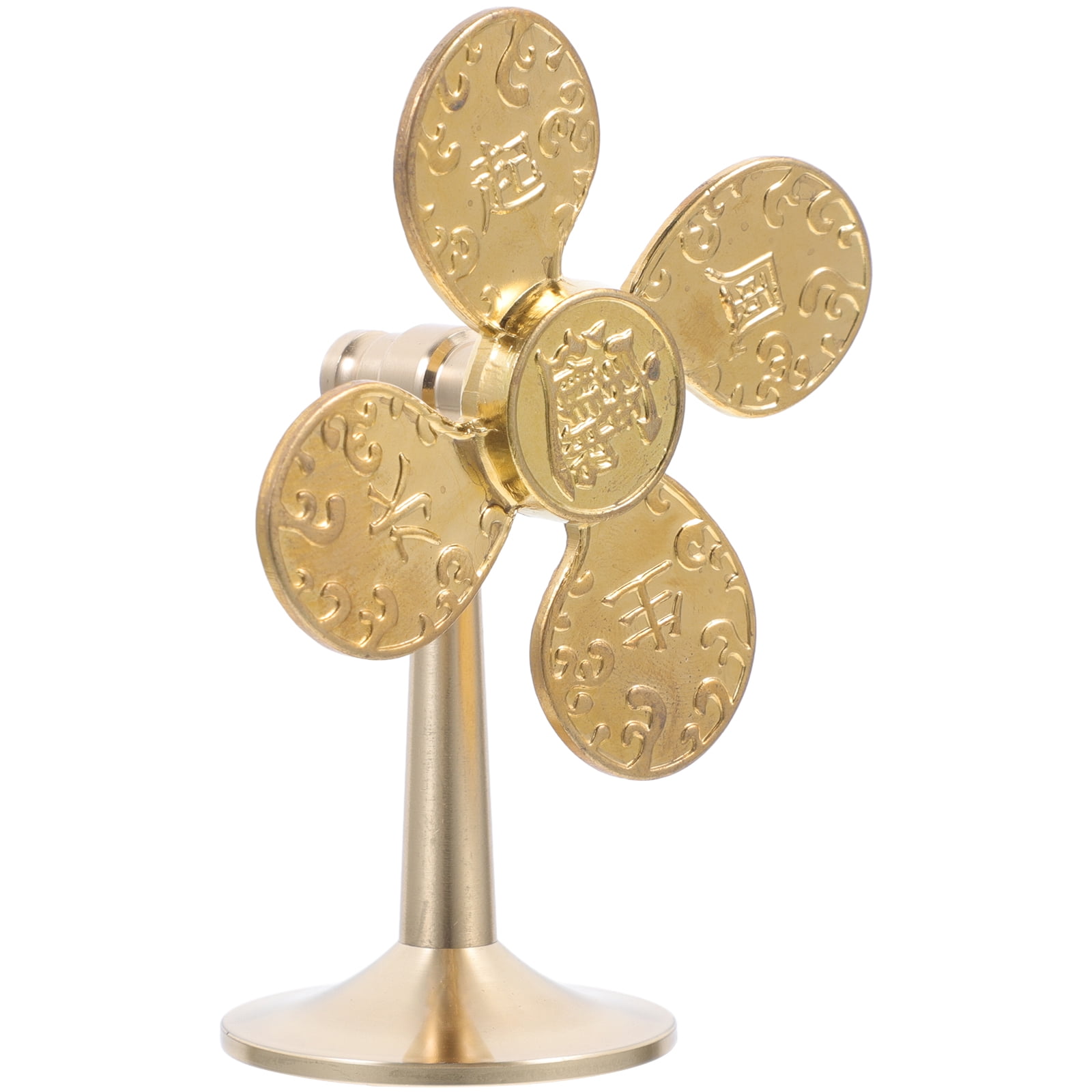 Gyro Spinner Brass Windmill Ornament Vintage Sculpture Statue - Walmart.com