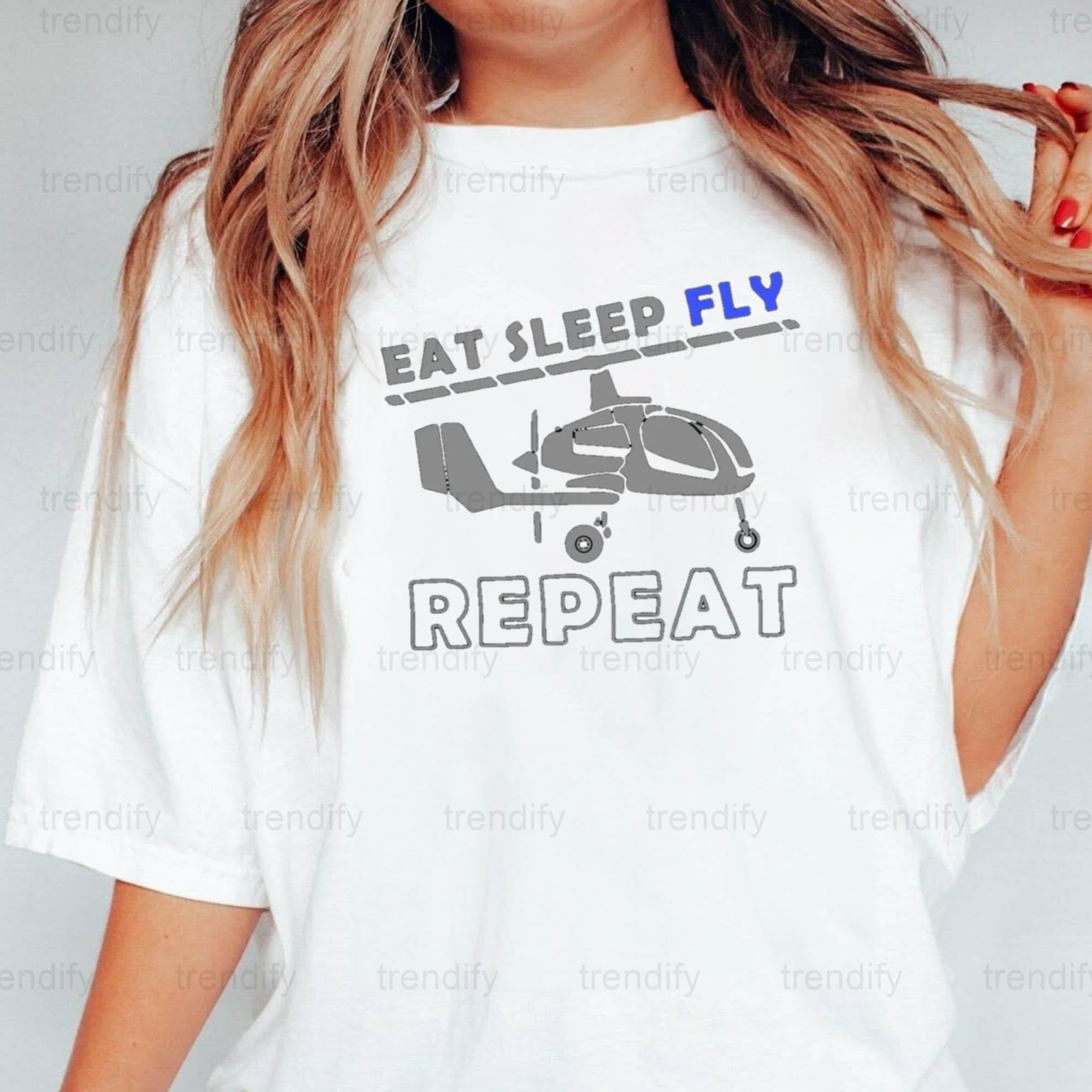 Gyrocopter Fly Pilot And Aviation Themed Fan Graphic Gift Unisex T ...