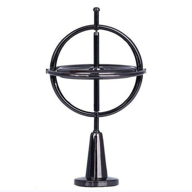 Gyroscope Toy Metal Anti Gravity Rotating Desk Gyroscope Flying Motion ...