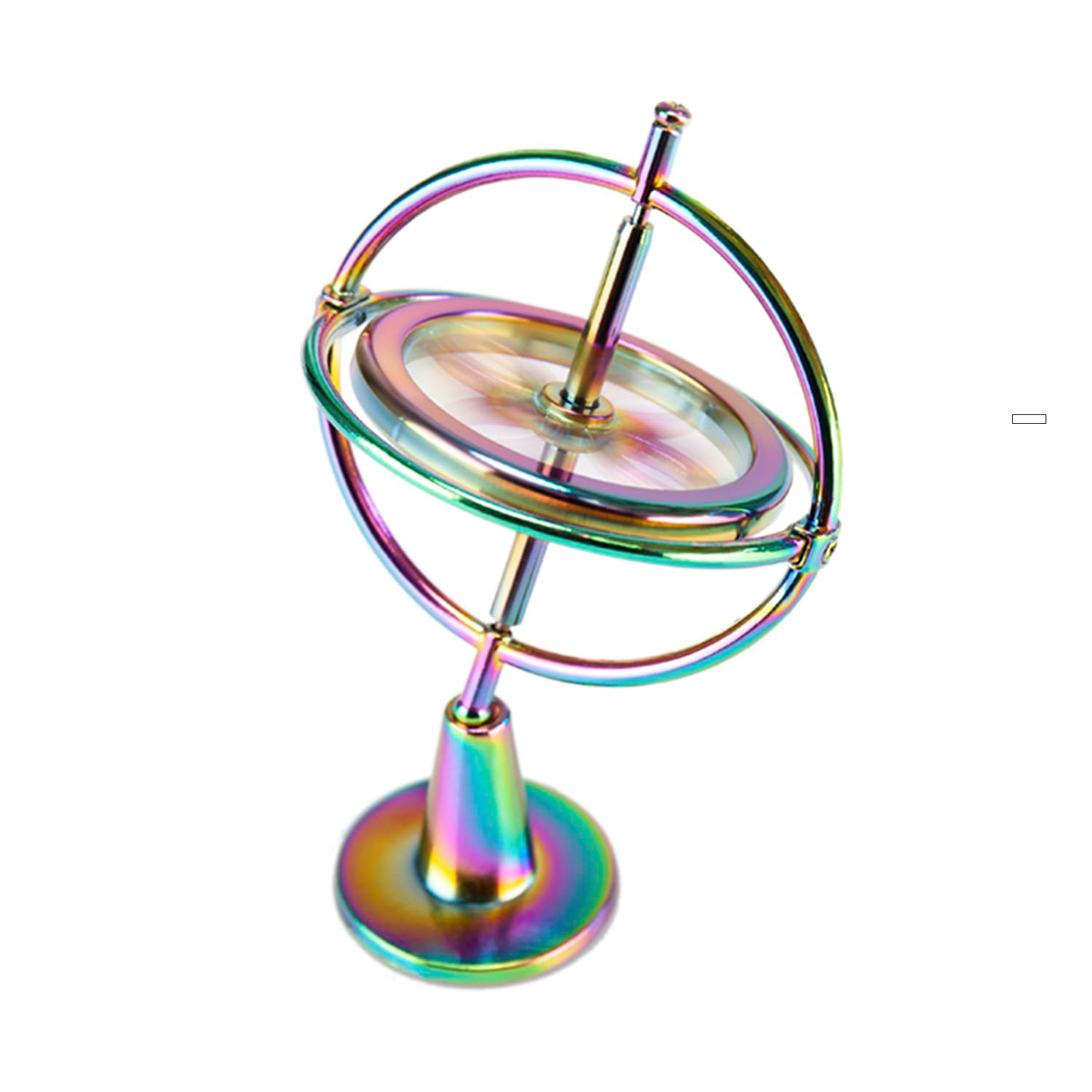 Gyroscope Toy Metal Anti Gravity Rotating Desk Gyroscope Flying Motion ...